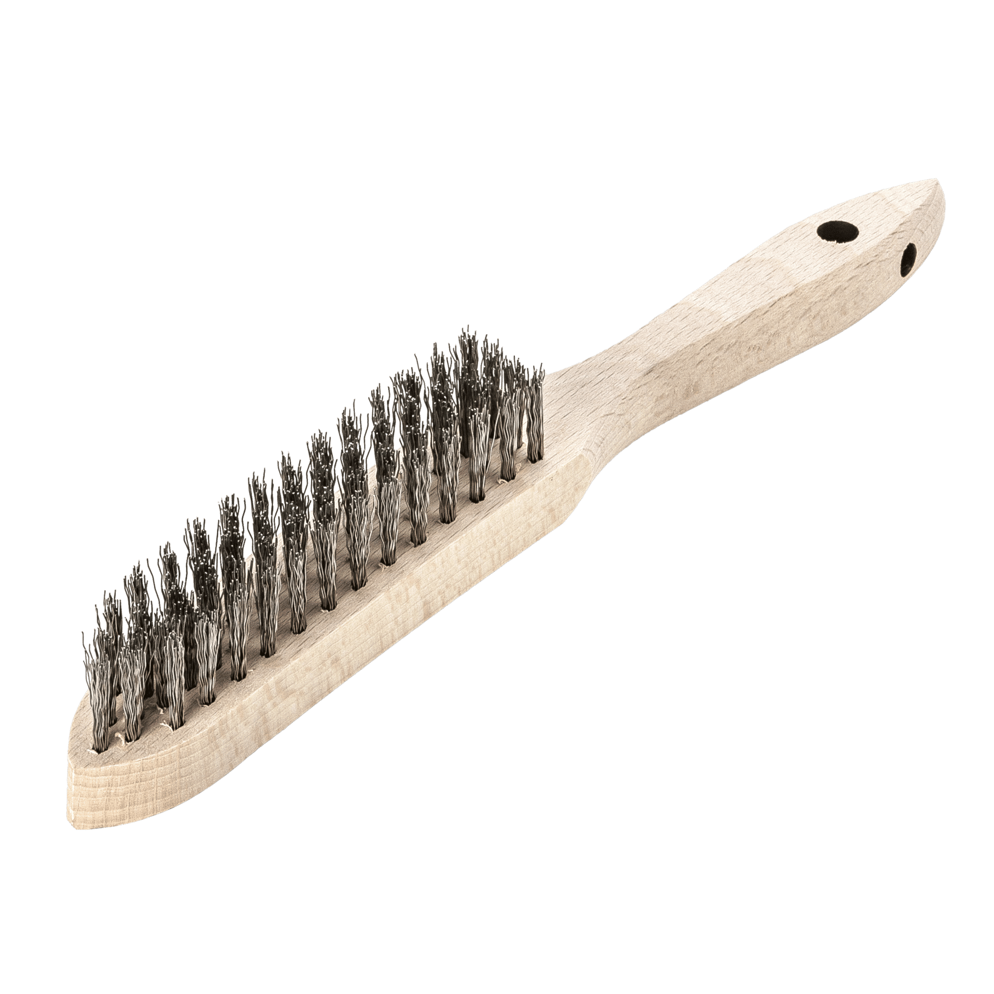 Hand brushes 4 rows steel wire stainless ROF crimped 0,35 mm "CUTCASES ...