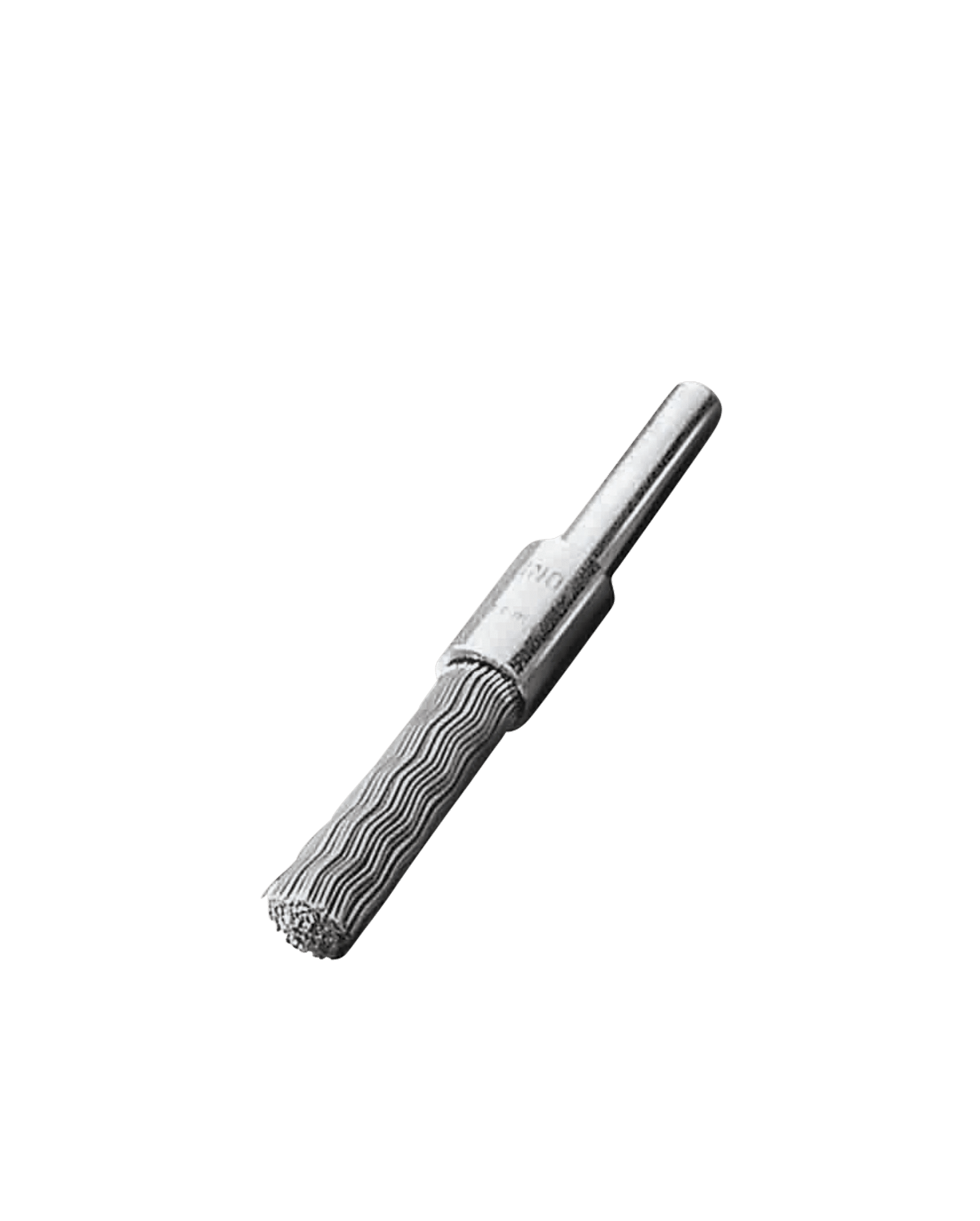 End brushes with 6 mm shank dia 11 mm long 71 mm steel wire STH slim ...